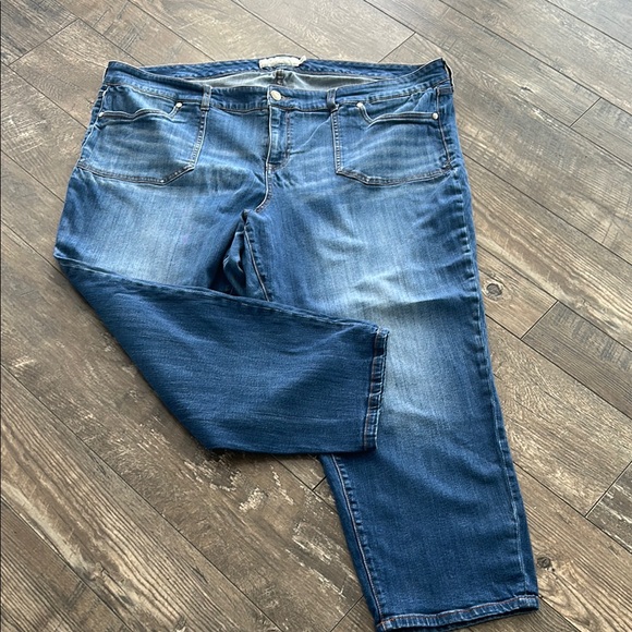 torrid | Jeans | Torrid Blue Straight Leg Jeans With Classic Wash ...